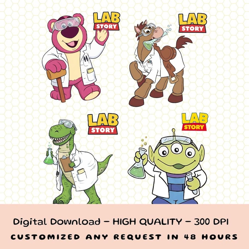 Disneyland Toy Story Lab Week 2026 Png, Customize All Characters Lab ...