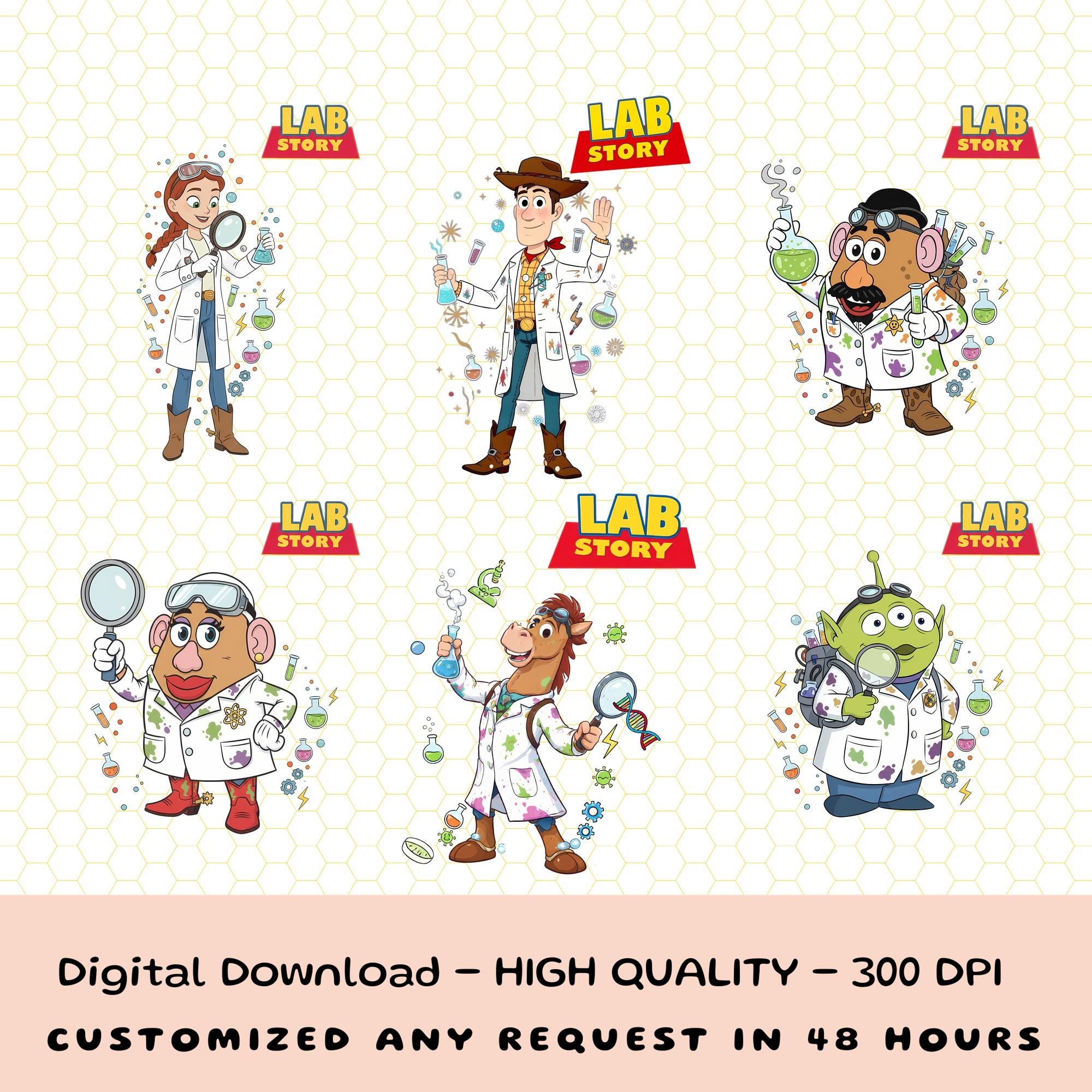 Disneyland Toy Story Lab Week 2026 Png, Customize All Characters Lab ...