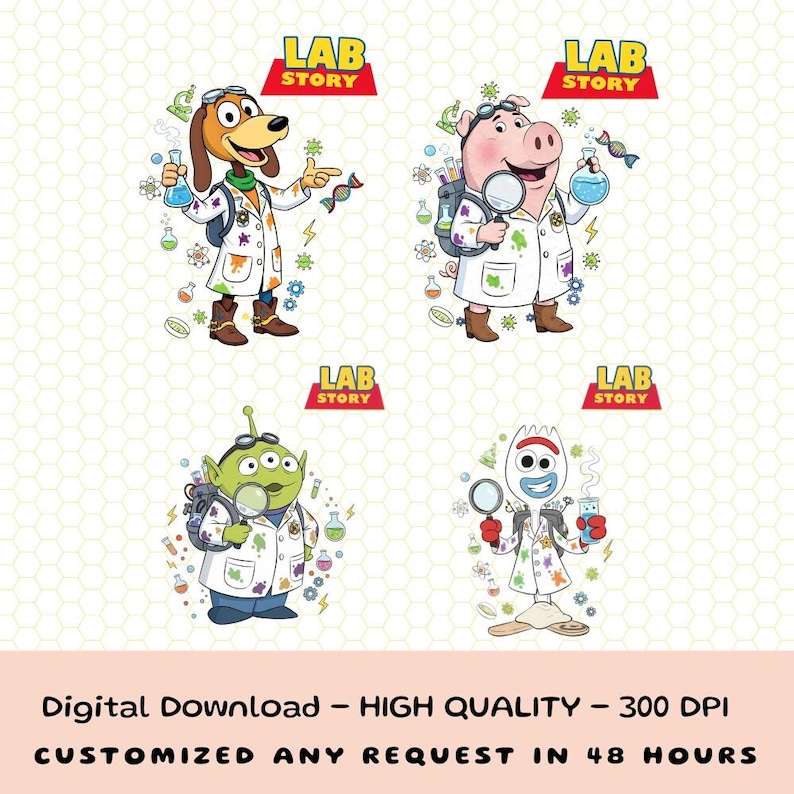 Disneyland Toy Story Lab Week 2026 Png, Customize All Characters Lab ...