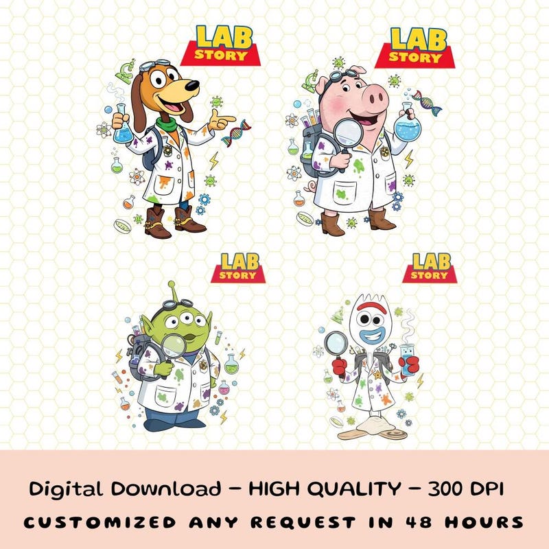Toy Story Lab Week 2026 Games - Etsy