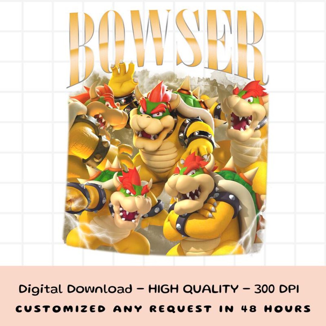 Disneyland Bowser Mario Png, Vintage Bowser Png, Epic Universe Png ...