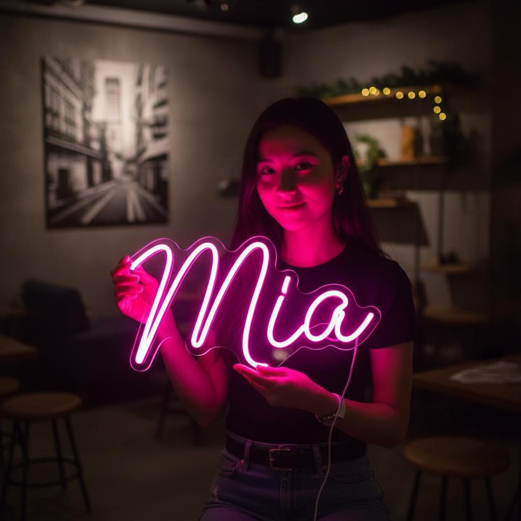 Neon Custom Kids Names, Neon LED Sign, Neon Name Signs, Neon Light Sign ...