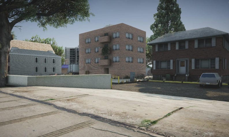 Mapa de rol urbano de FiveM Chicago Hood MLO / Entorno de barrio ...