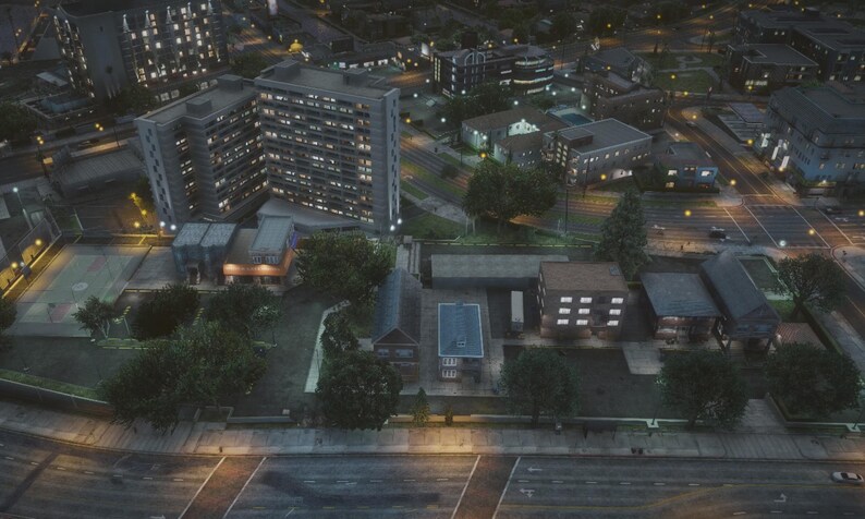 Mapa de rol urbano de FiveM Chicago Hood MLO / Entorno de barrio ...