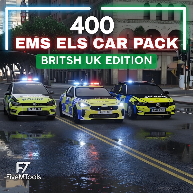 Fivem Police Cars Packs - Etsy UK