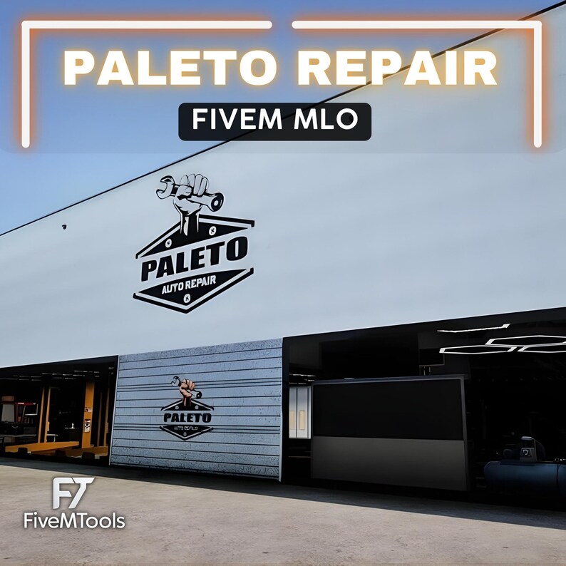 Fivem Paleto Repair MLO | Modern Auto Repair Shop | Mechanic Workshop ...