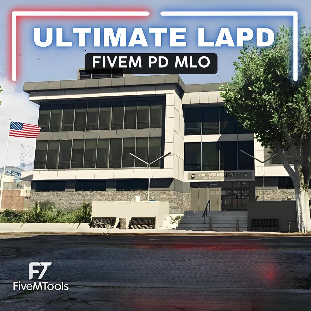 Fivem Ultimate LAPD MLO | Modern Police Department Interior | Rp ...