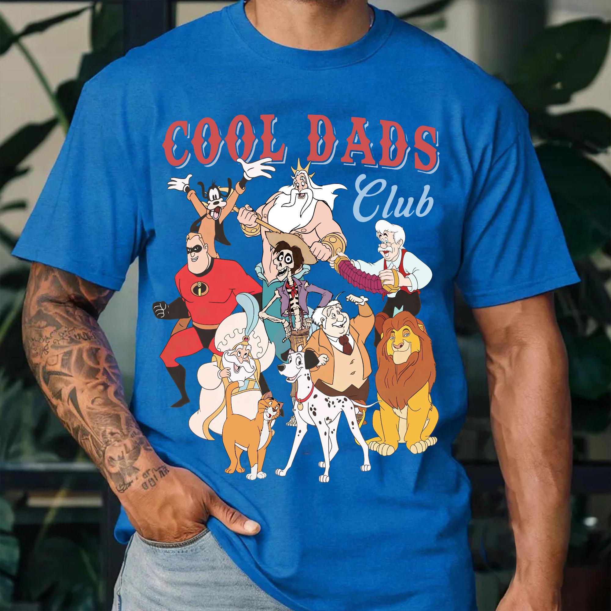 Retro 90s Disney Cool Dad Club PNG, Best Dad Ever Design, Goofy Mufasa ...