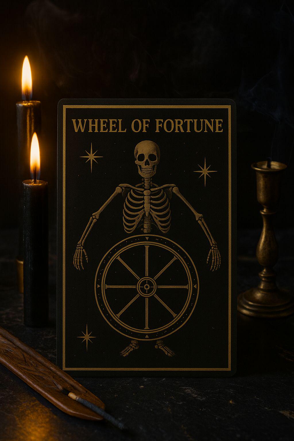 Skeleton Tarot Deck • Gothic Gold-on-black, 78 Cards (PDF + PNG) - Etsy