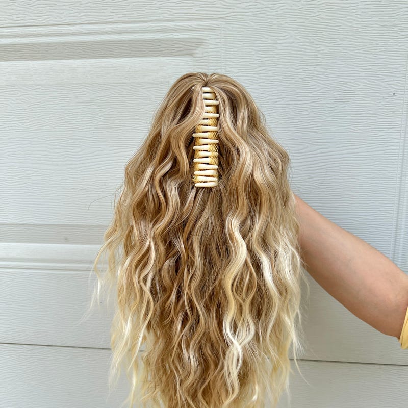 Long Wavy Hair Extension - Etsy