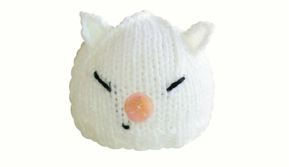 Items similar to Mog the Moogle Baby Hat on Etsy