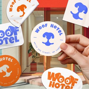 Premade Pet Branding Logo for Dog Hotels and Boarding - Etsy