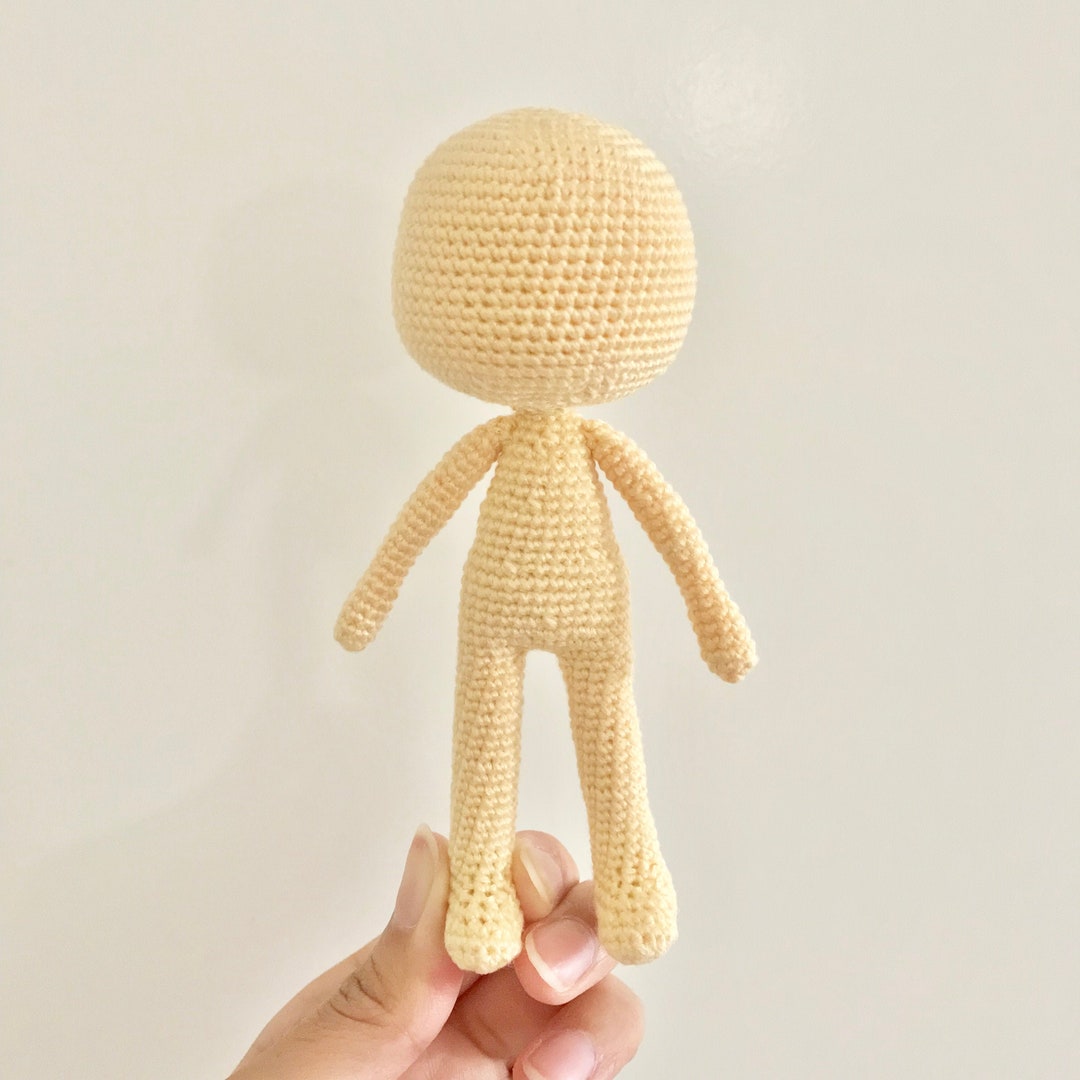 Big Doll Base Plushie - Pitachan Crochet Pattern - Instant PDF Download ...