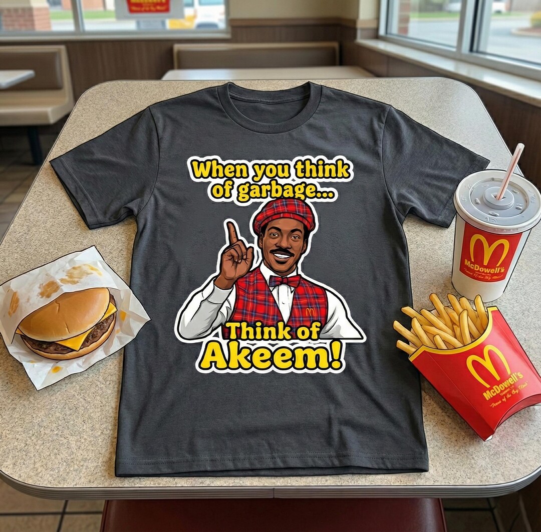Coming to America, Akeem Caricature T-shirt, Eddie Murphy, Funny Movie ...