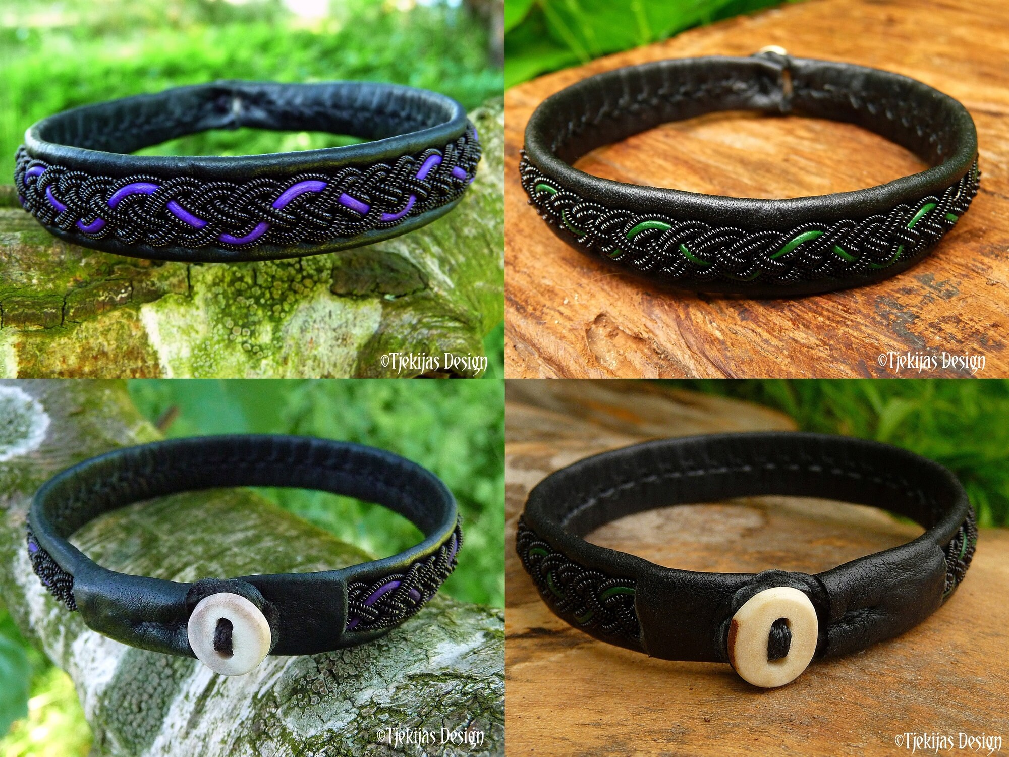 Gothic viking pagan bracelet cuff JORMUNGANDR