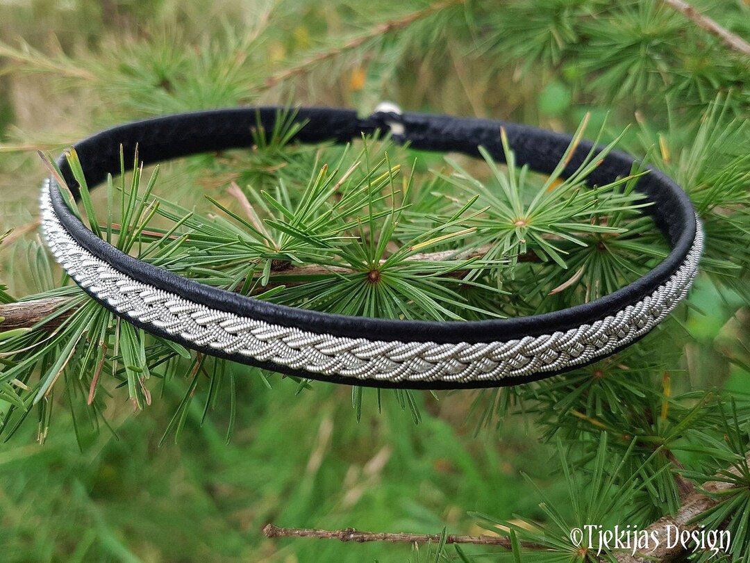 Sami Necklace ALRUNE | Original Lapland Reindeer Leather Choker With ...