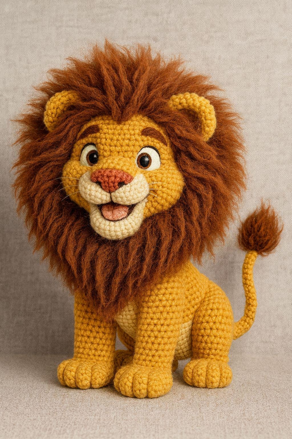 Fluffy Lion Amigurumi Crochet Pattern • Easy PDF Instructions ...