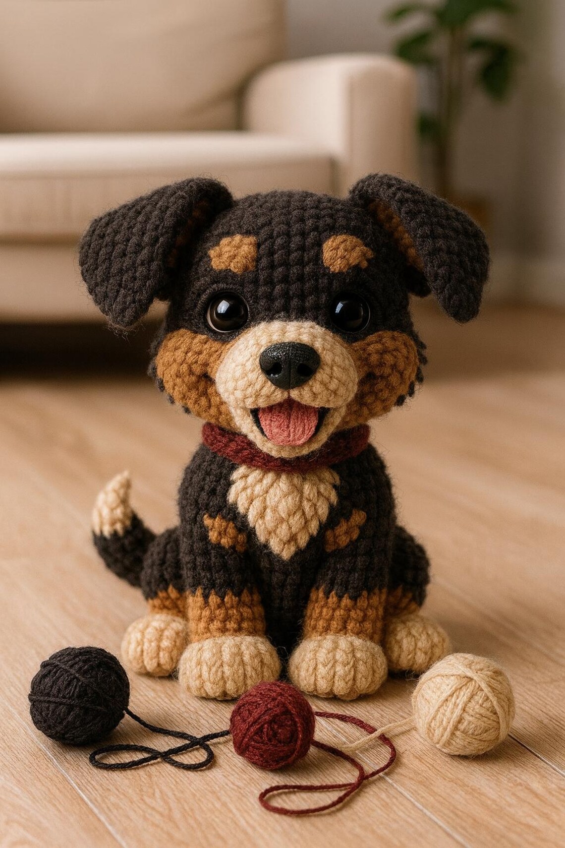 Crochet Puppy Pattern | Easy Amigurumi Dog Tutorial (PDF Pattern) - Etsy