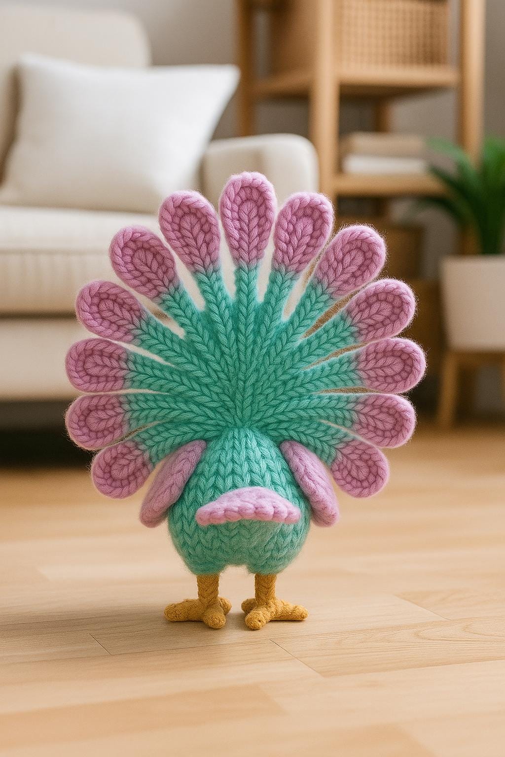 Peacock Amigurumi Crochet Pattern – Beginner Friendly PDF Tutorial ...
