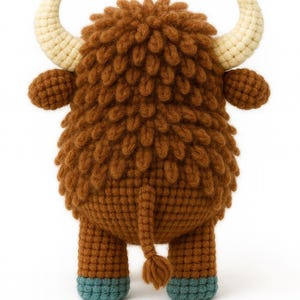 Buffalo Amigurumi Crochet Pattern – Beginner Friendly Plush Toy (PDF ...