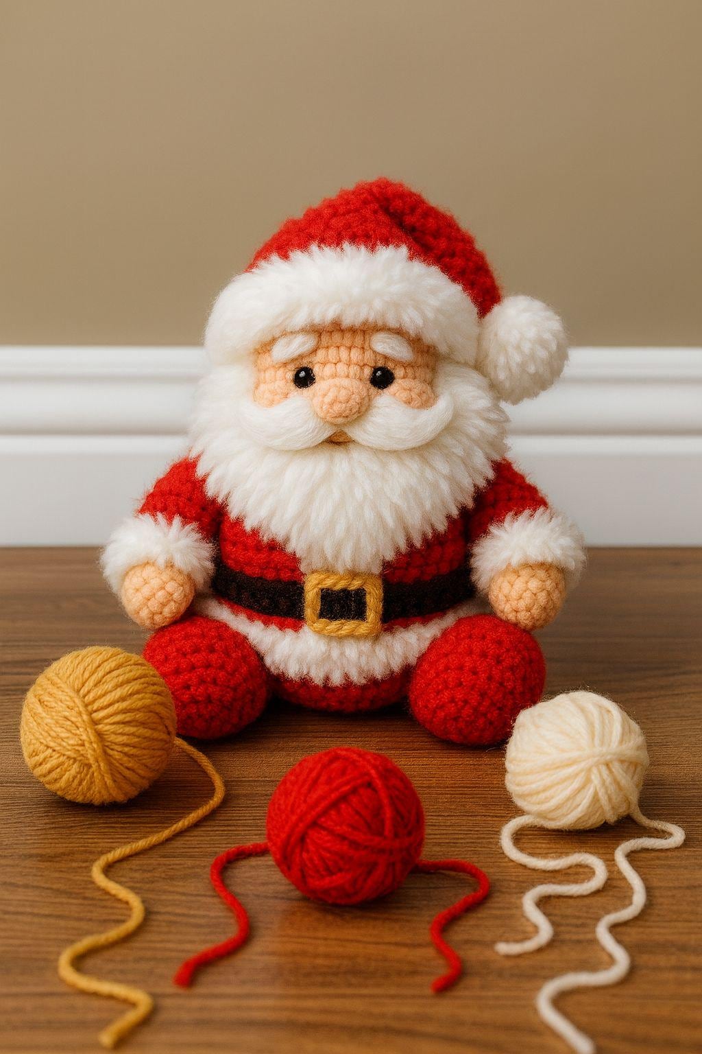 Amigurumi Santa Doll Crochet Pattern • Christmas Plush PDF Tutorial ...