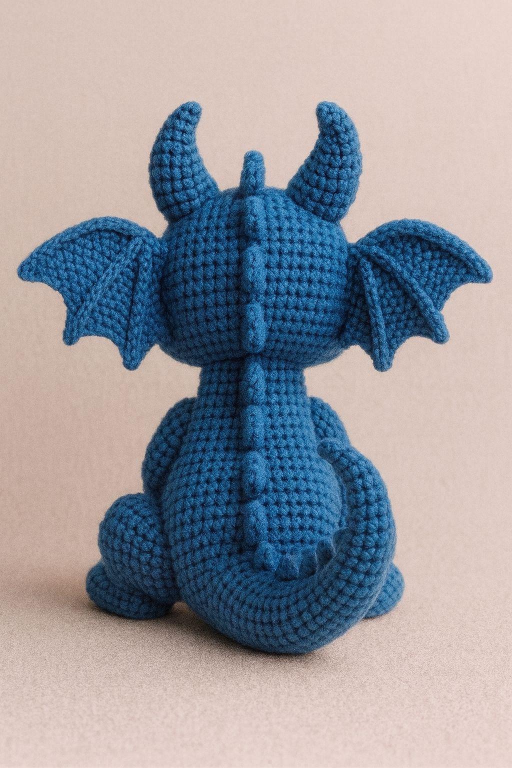 Amigurumi Dragon Crochet Pattern: Plush Toy Tutorial (PDF) - Etsy