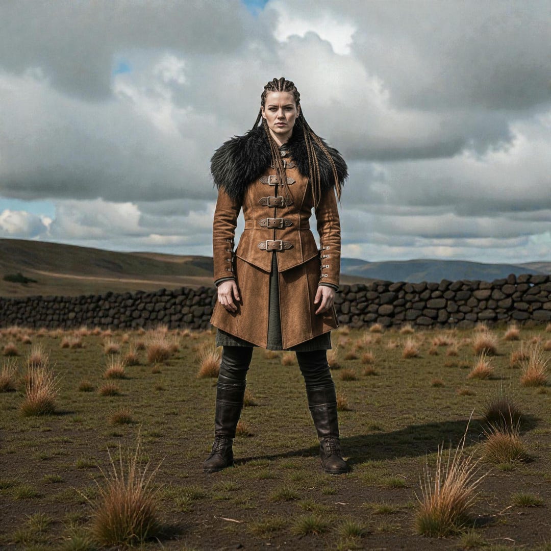 Handmade Suede Leather Viking LARP Tunic - Medieval Fur LARP Costume - Etsy