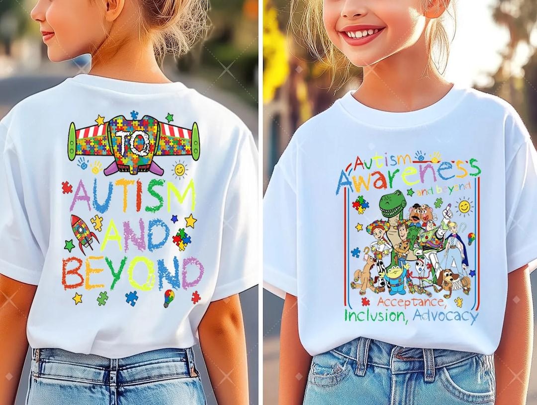 Toy Story to Autism and Beyond Png, Disney Toy Story Autism Awareness ...