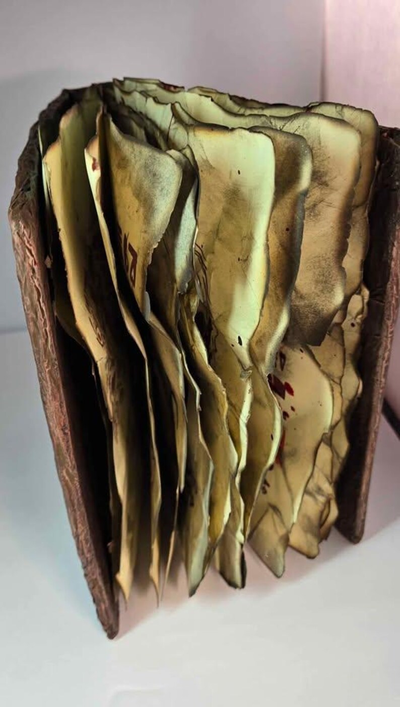 Evil Dead 2 Necronomicon Replica — Horror Movie Prop Book — Handmade ...