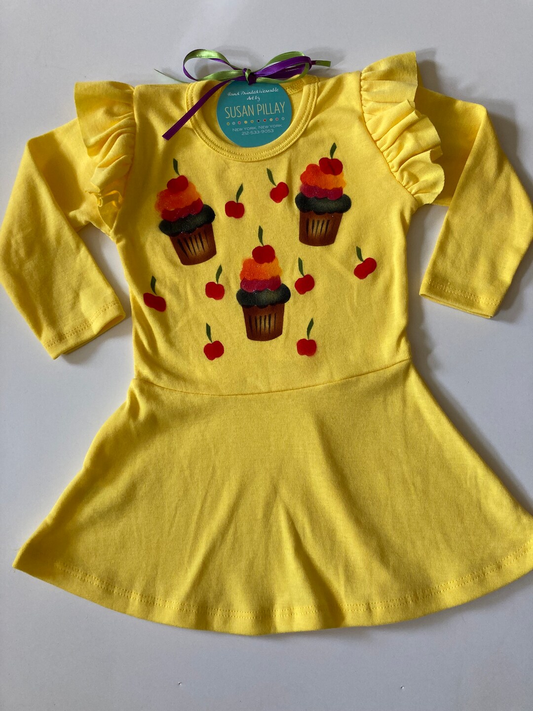 Princess Twirly Dress Cupcakes and Cherries Handmade and - Etsy