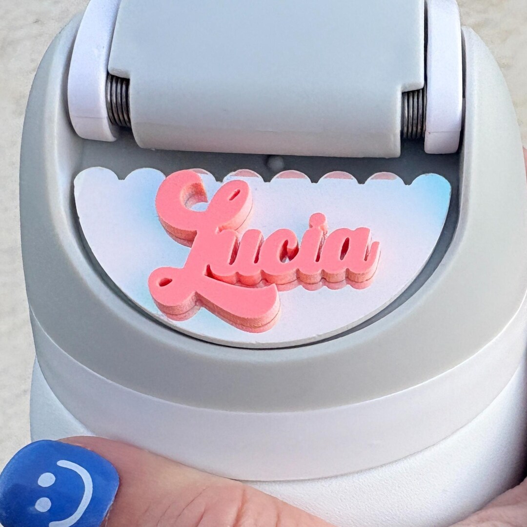 Personalized Water Bottle Nameplate | Custom Freesip Bottle Tag - Etsy