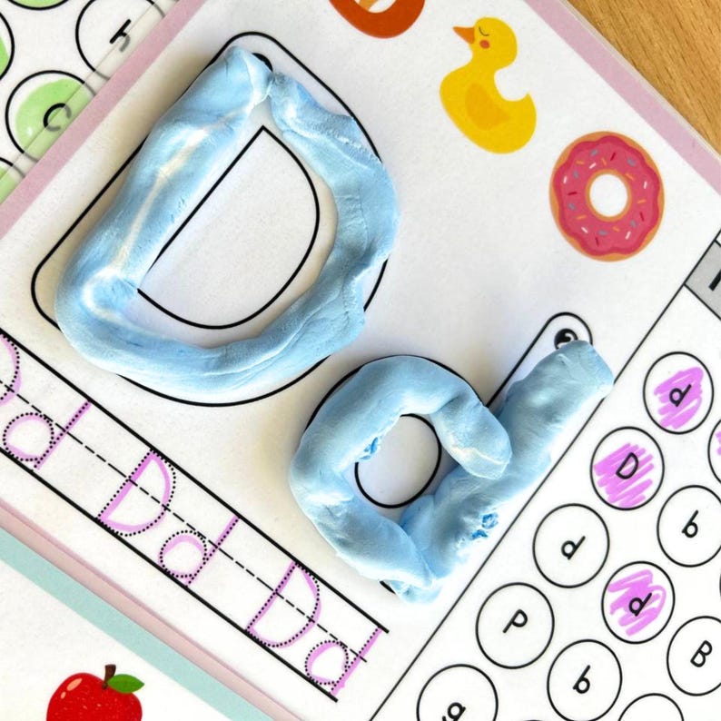 ABC Playdough Mats: Alphabet Letter Formation Activity (PDF Download ...