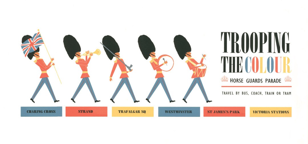 Trooping the Colour Fine Art Giclée Print - Etsy