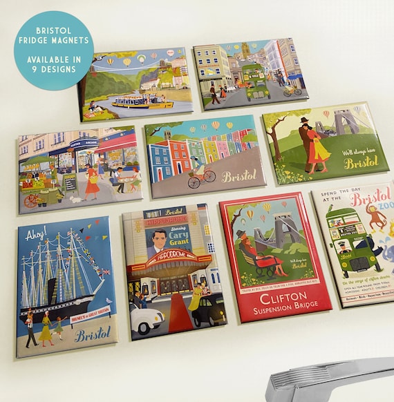 Bristol Fridge Magnets | Etsy