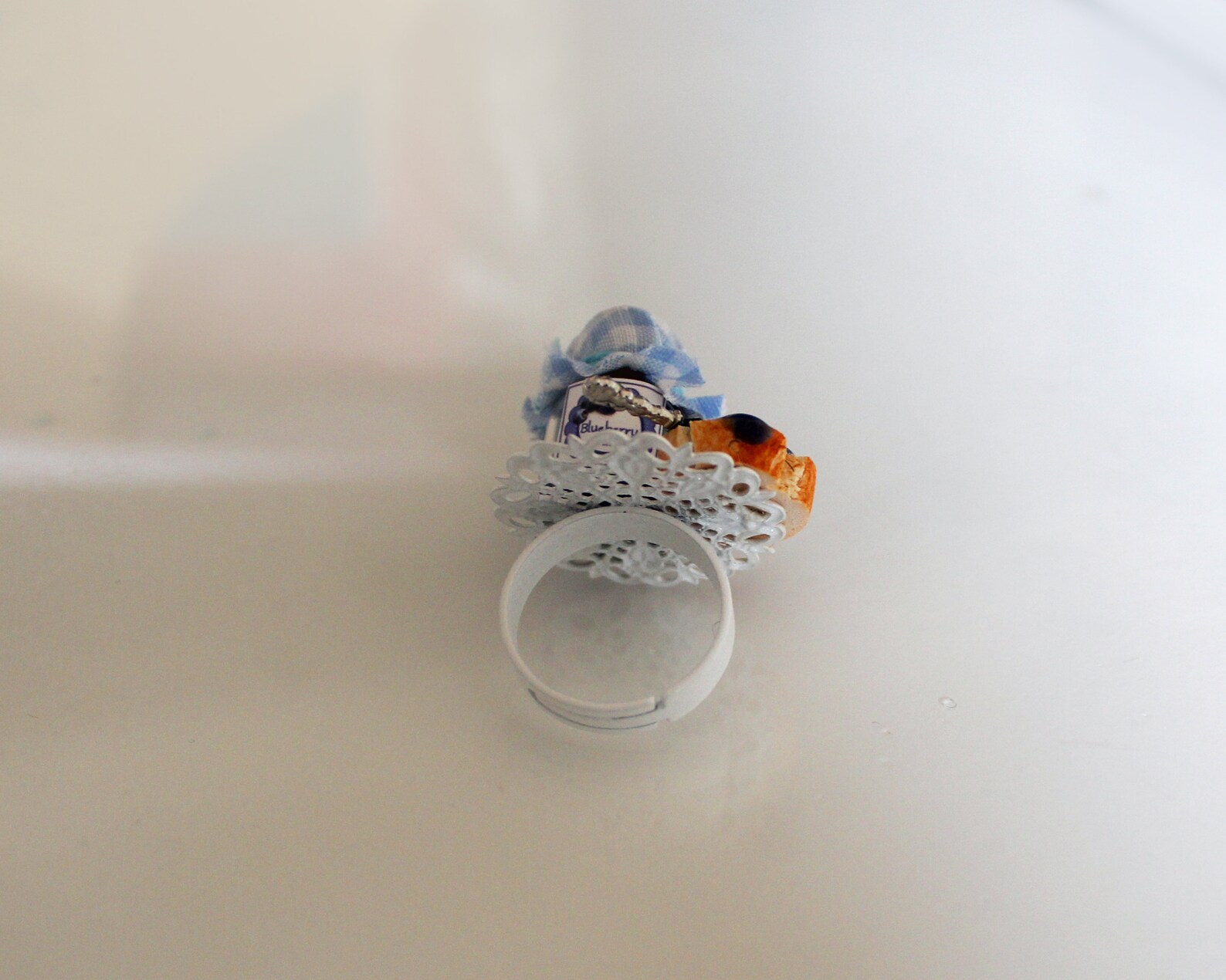 Breakfast Ring - Blueberry Ring - Food Ring - Blueberry Jam Jewelry ...