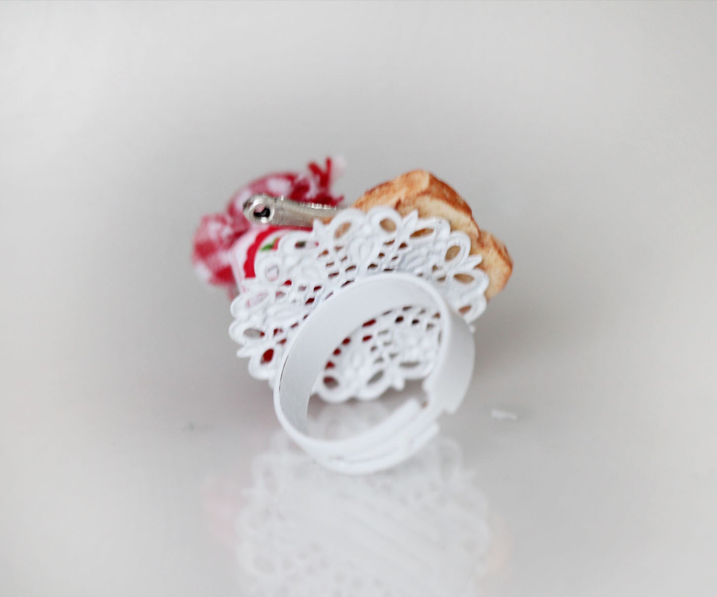 Breakfast Ring Marmalade Toast Ring strawberry Jam Ring | Etsy