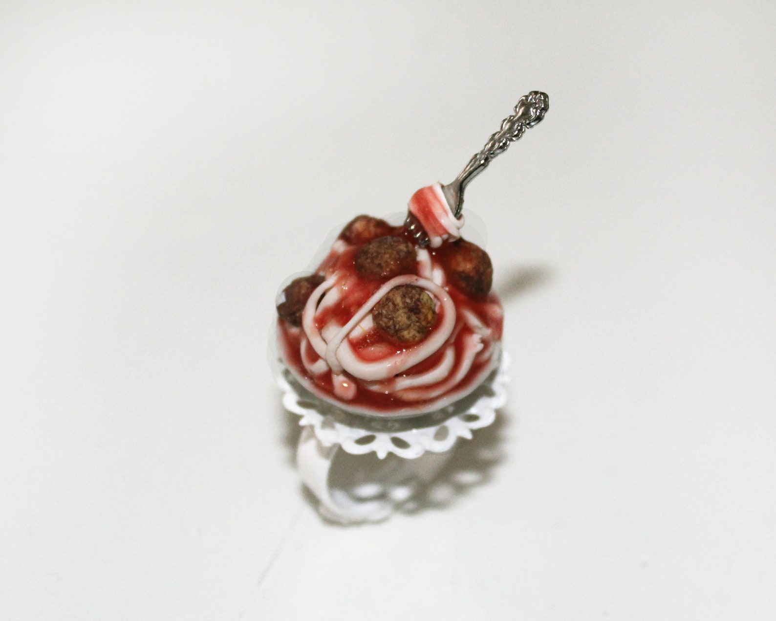 Spaghetti Ring - Italian Food Jewelry - Food Ring - Kawaii Ring ...