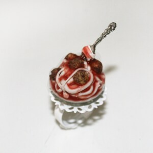 Spaghetti Ring - Italian Food Jewelry - Food Ring - Kawaii Ring ...
