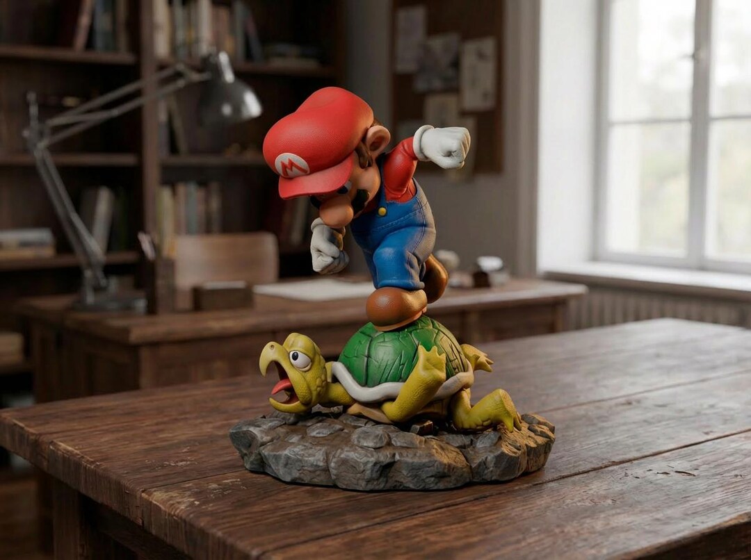 Retro Game Character STL | Action Pose 3D Print - Etsy
