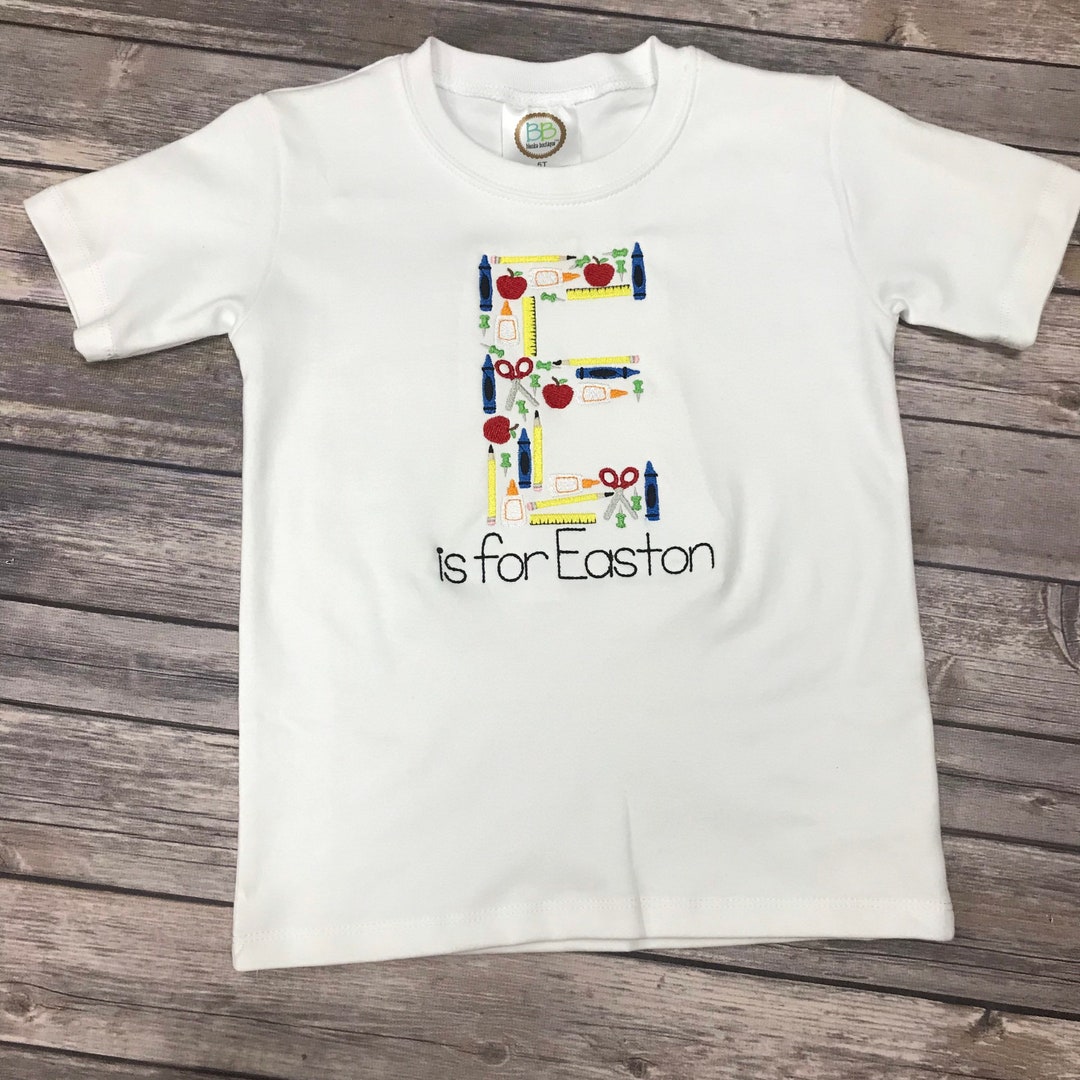 Cute Back to School Tee. A Must Have for Your Preschooler! - Etsy