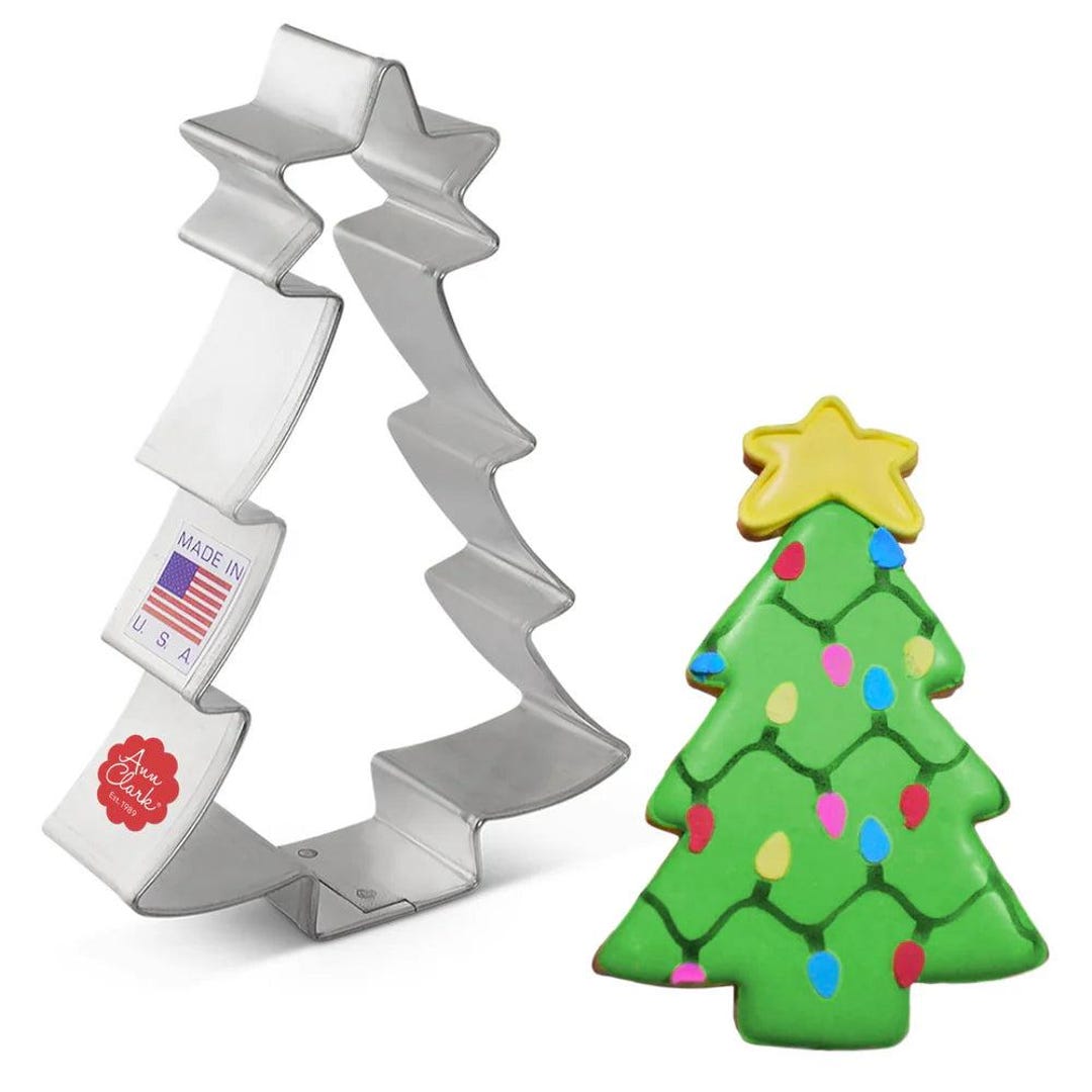 Ann Clark Christmas Tree With Star Cookie Cutter - Etsy