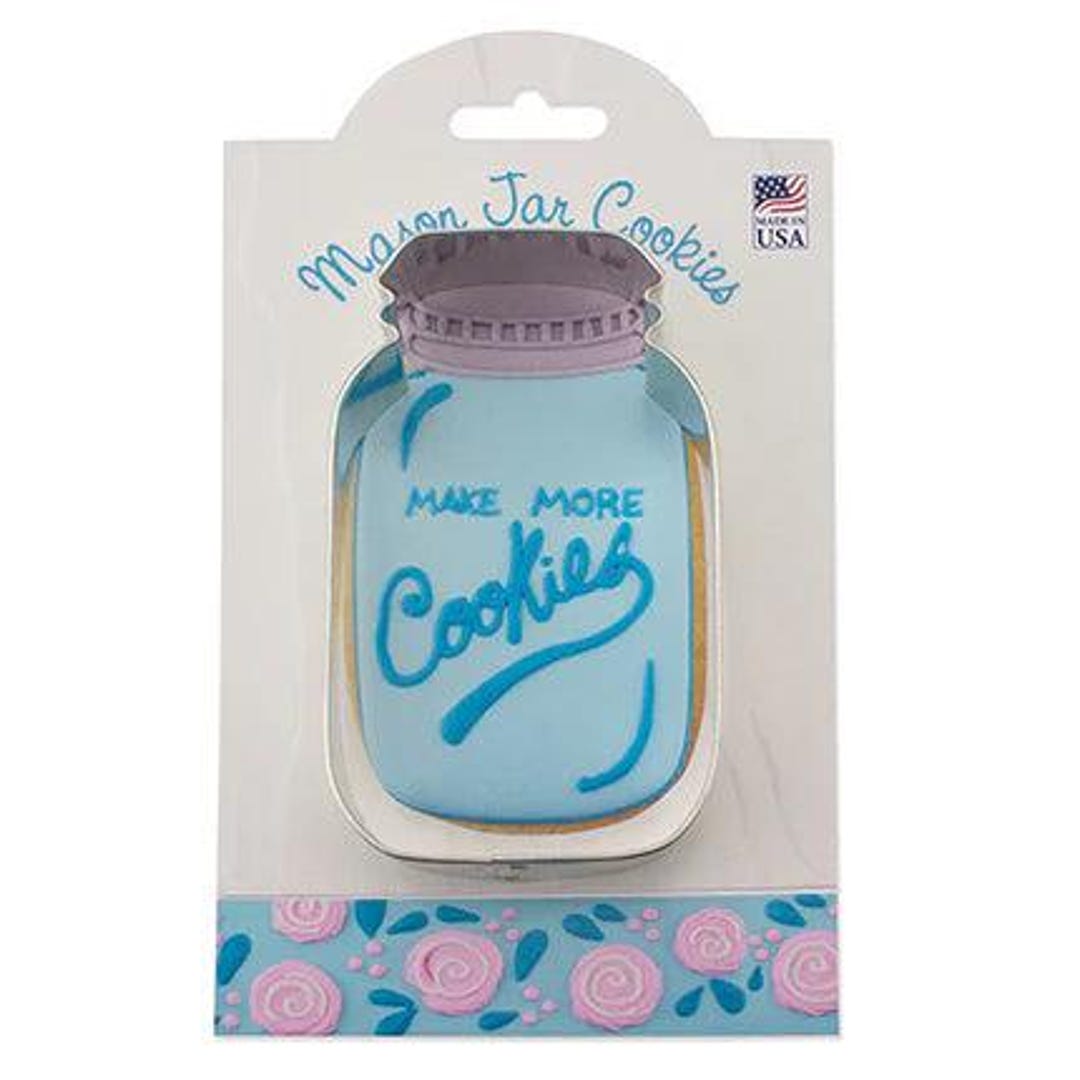 Anne Clark Mason Jar Cookie Cutter - Etsy