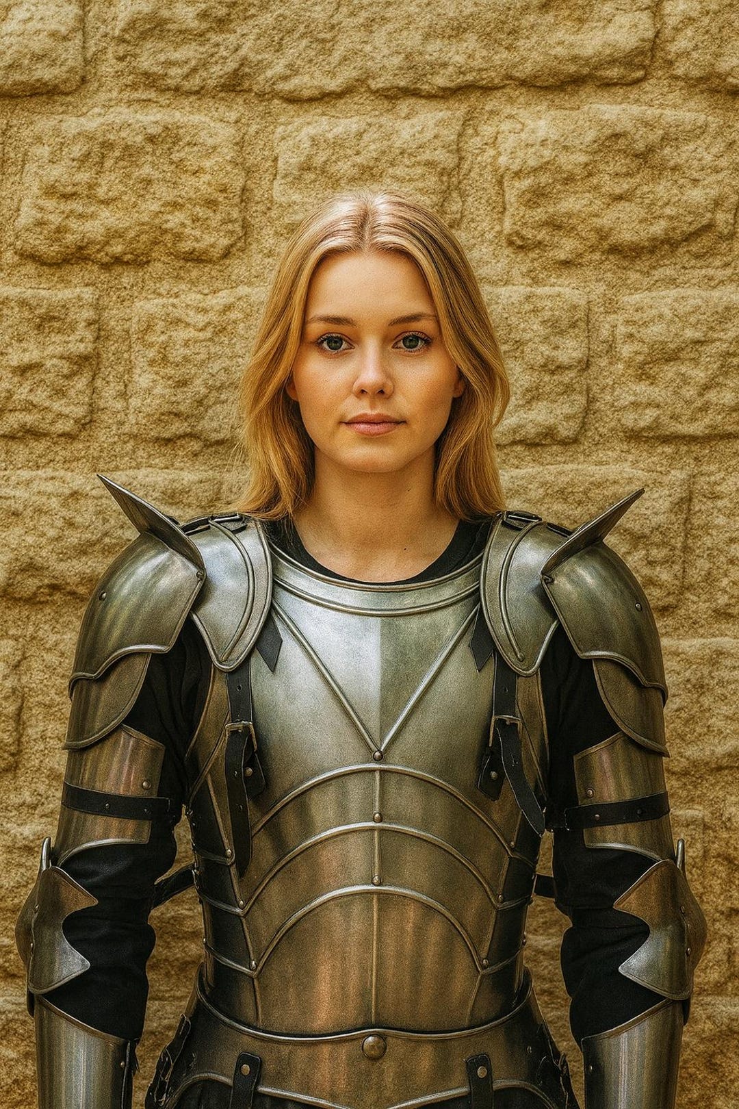 Half Lady Armor - Women's Medieval Fantasy Steel Armor Set | LARP ...