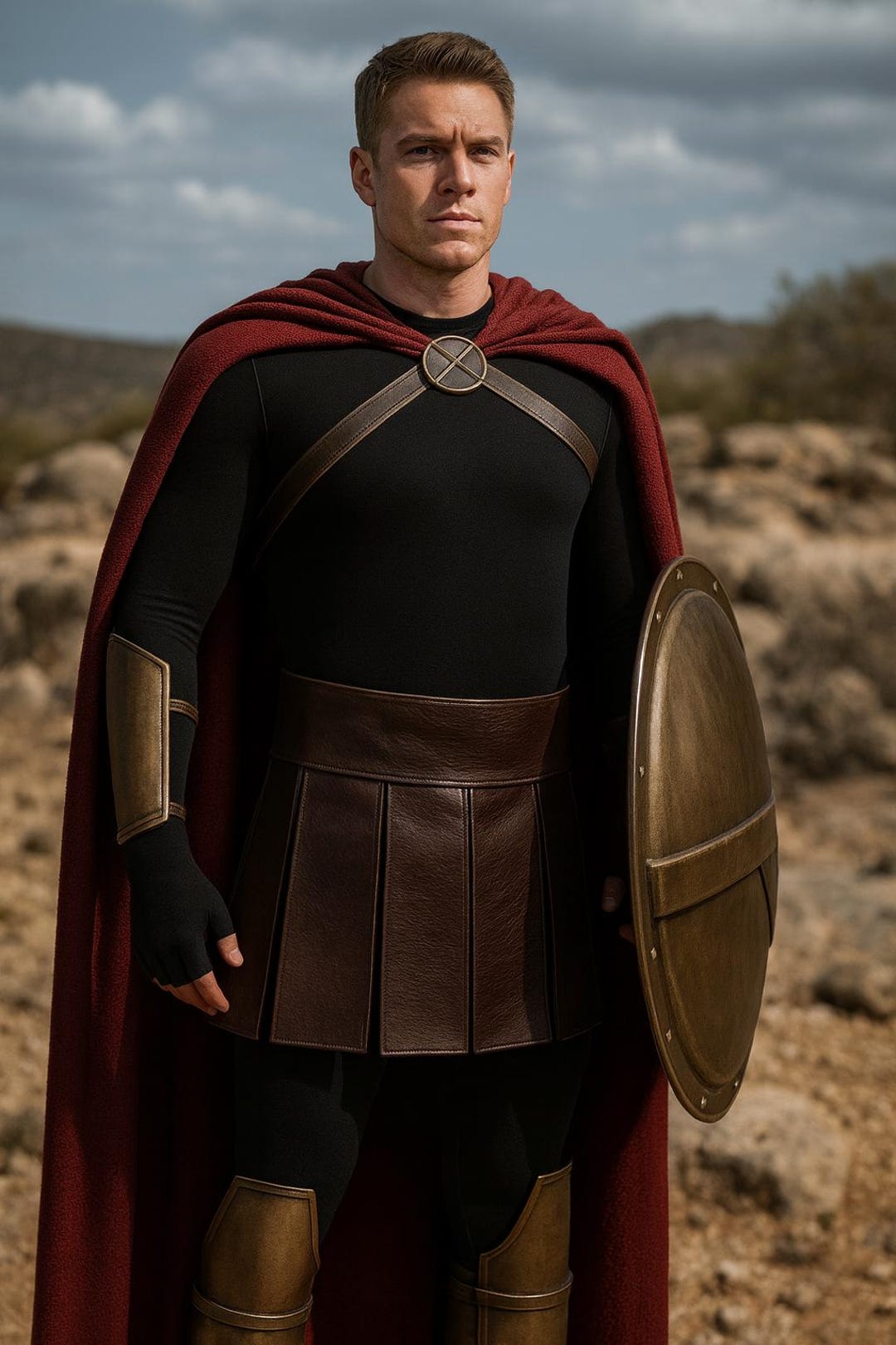 Spartan Leonidas Full Costume - 300 Warrior Costume Set – Fully ...