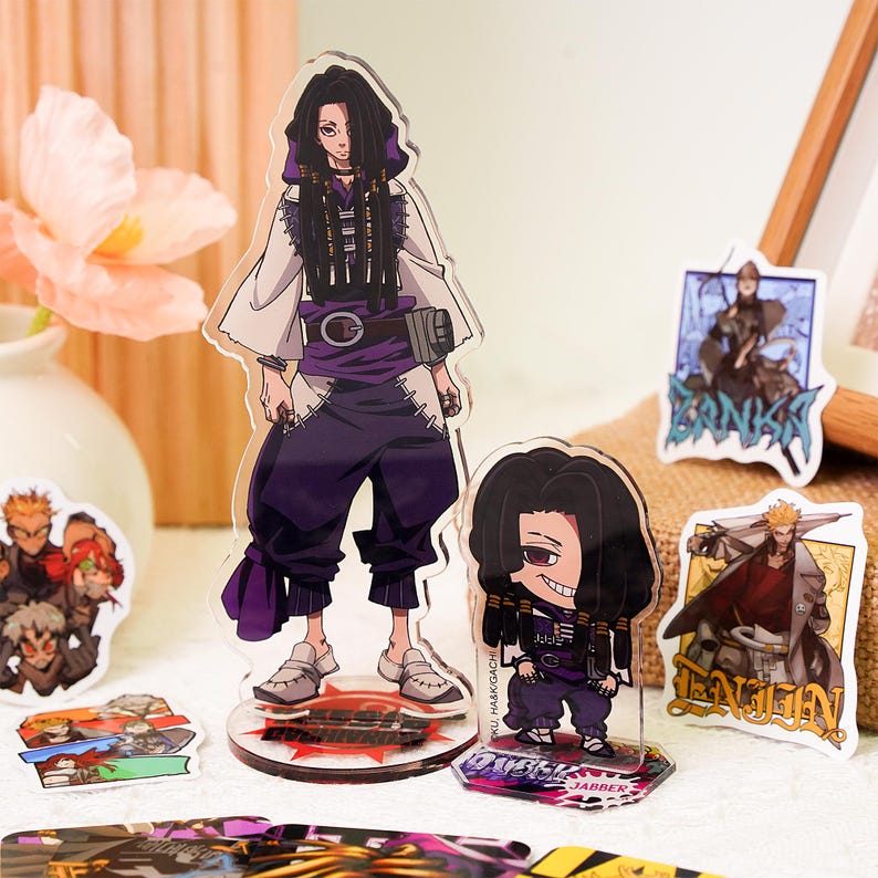 GACHIAKUTA Chibi Acrylic Standee Full Set | Anime Desktop Decor ...