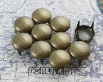 Antique brass studs | Etsy