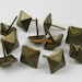 100pcs 14mm Antique Brass Square Upholstery Tacks Nails (TN42) - Etsy