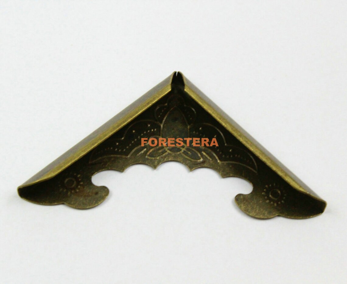 20pcs 40mm Antique Brass Book Corner Bookbinding Corner Clip - Etsy