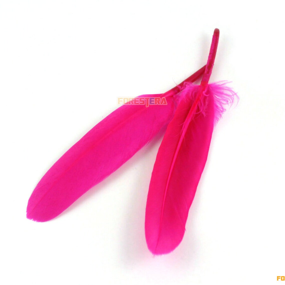 50 Pieces Dark Pink Feather 9-15cm (YM148) - Etsy