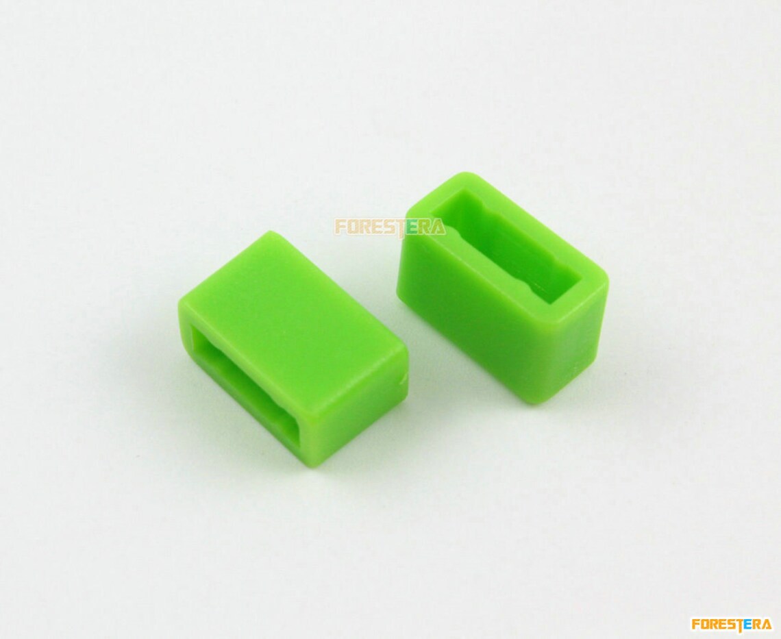 200 Pieces 10mm Green Plastic Belt Loop Keeper for Harness - Etsy